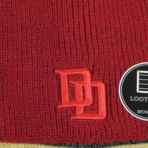 Marvel | Accessories | Daredevil Winter Hat Beanie Reversible | Poshmark